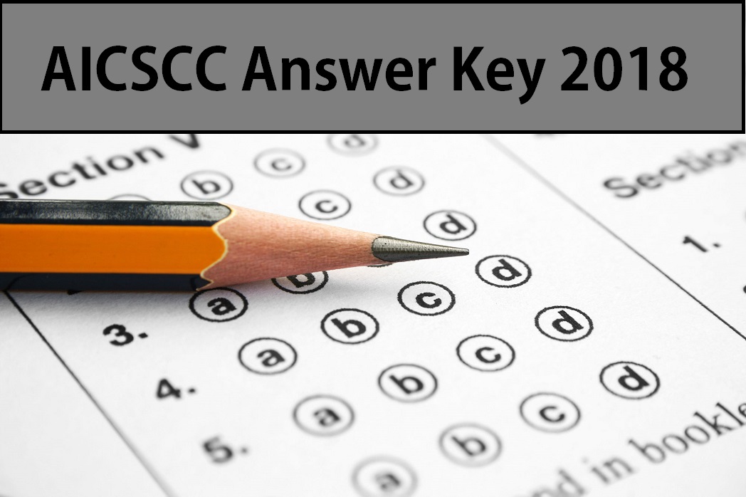AICSCC Entrance Exam Answer Key 2018 Batch - UPSCHub